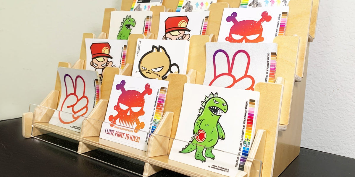 Modern Retail Card Display Racks Made In America. — Clubcard Printing USA