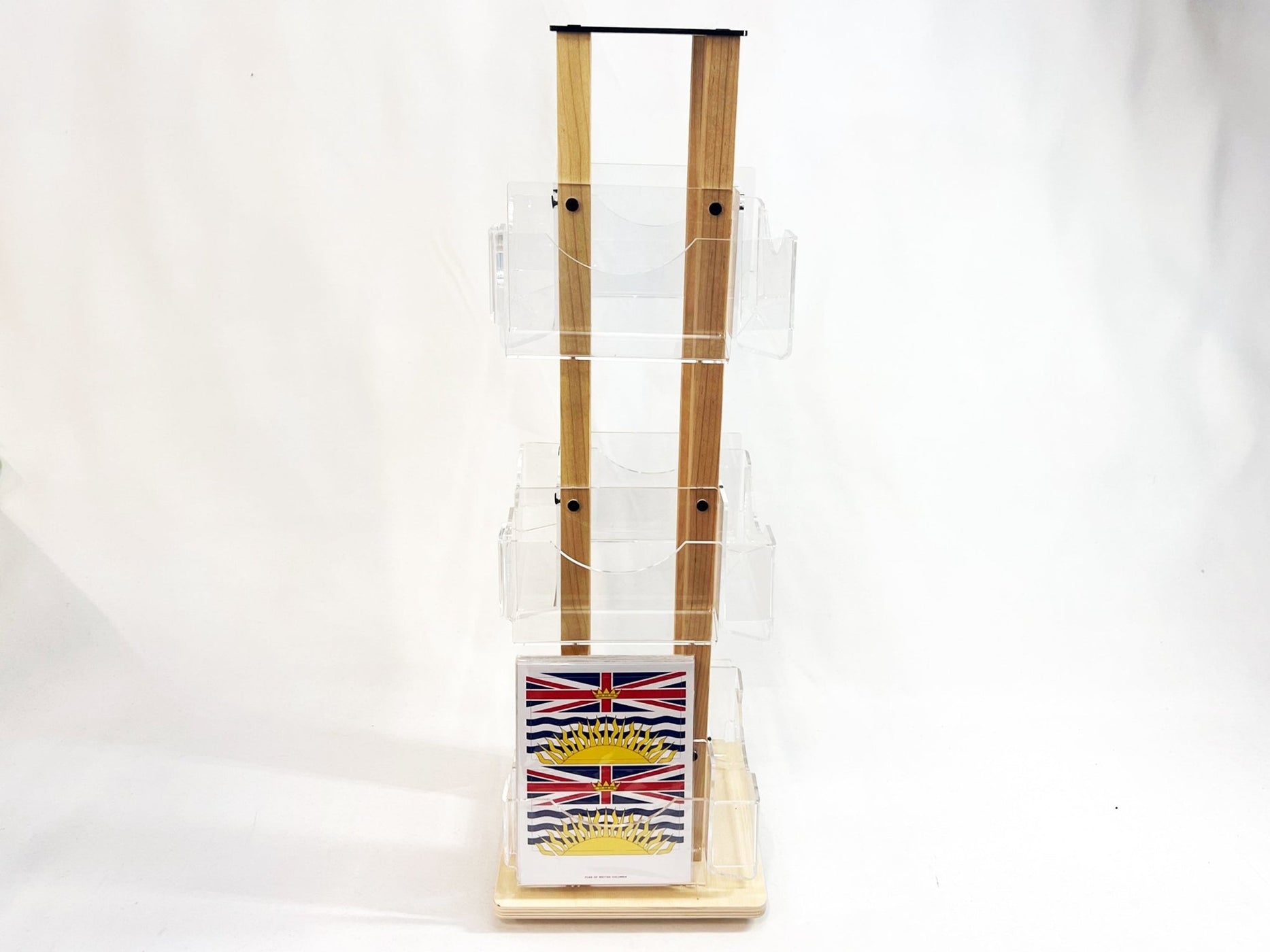 12 Pocket Rotating Card Display for Greeting Cards And Postcards ...