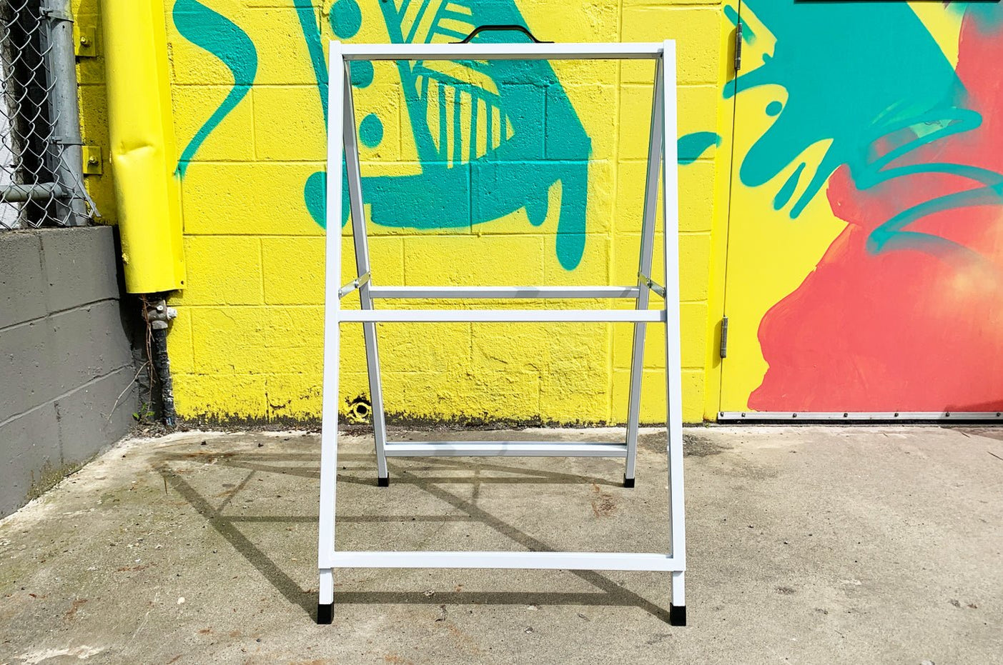 A-Frame Sandwich Board Signs In Black and White At Clubcard Printing ...