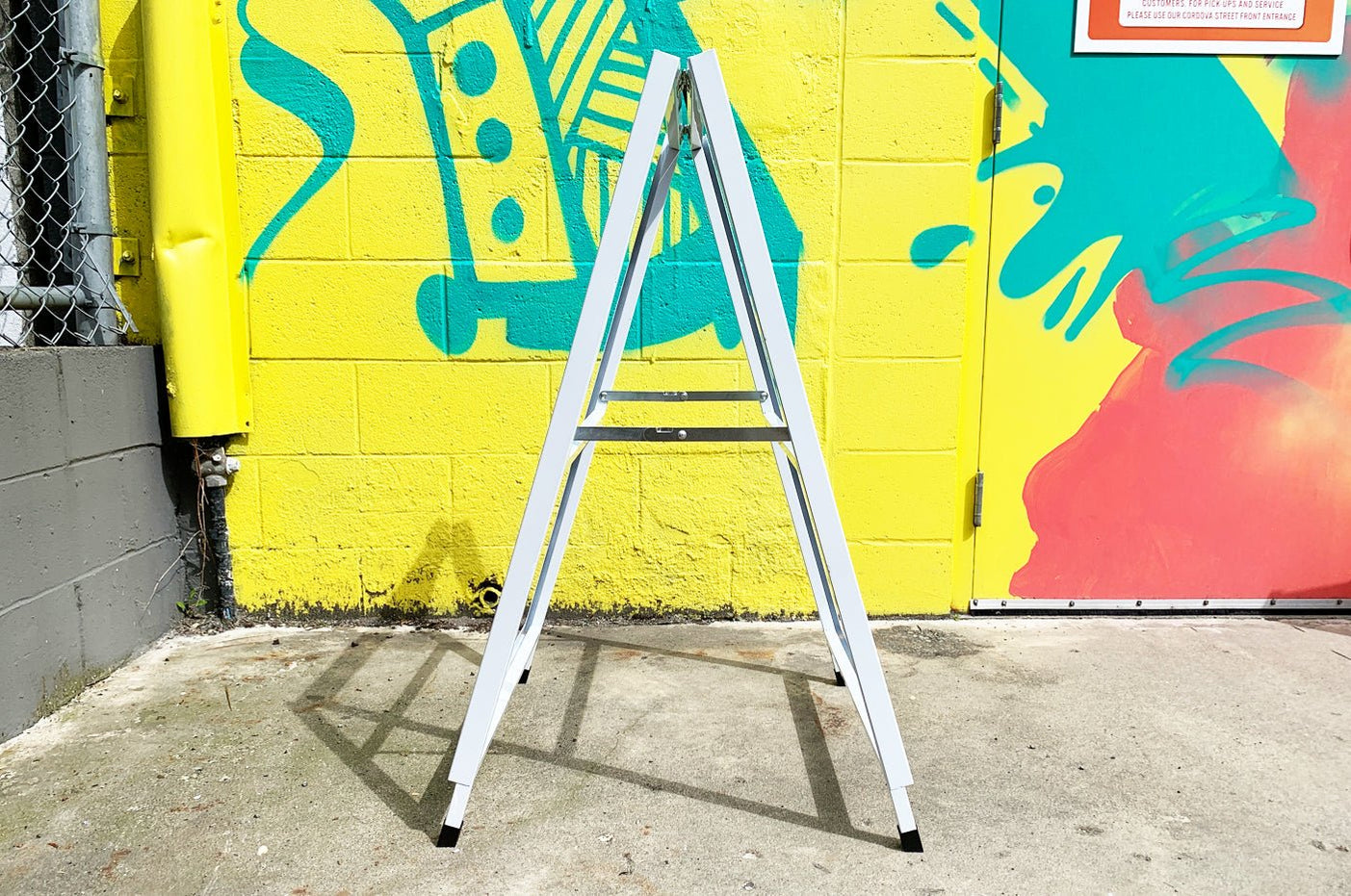 A-Frame Sandwich Board Signs In Black and White At Clubcard Printing ...