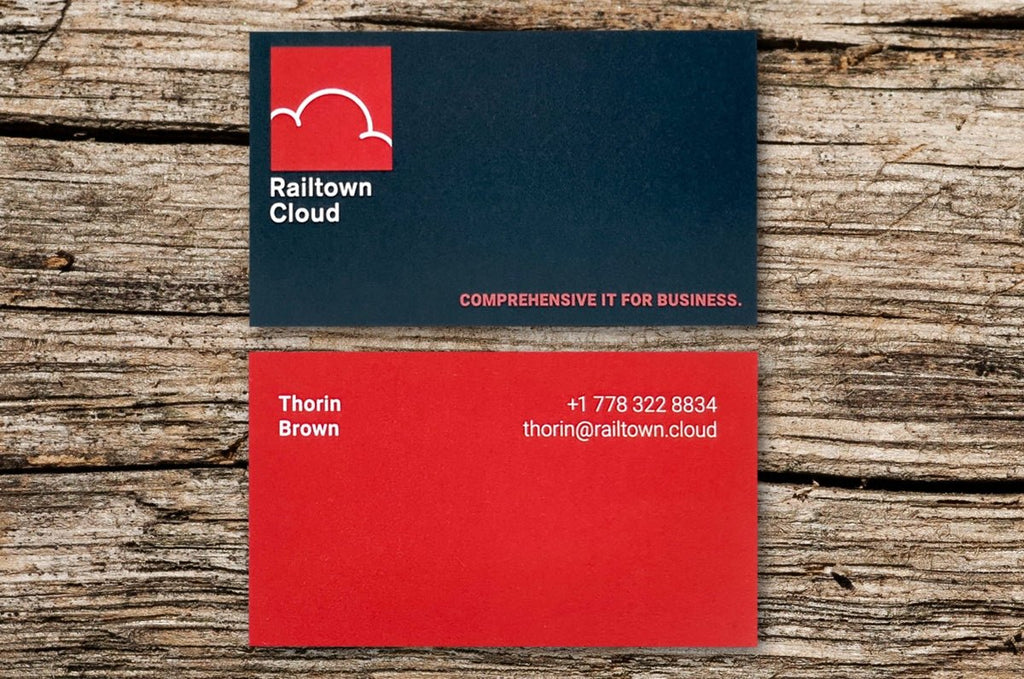 Business Card Printing On Coated Card Stocks With Foils And Spot Gloss ...