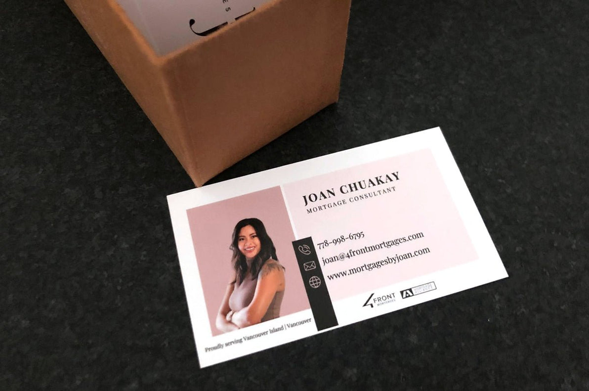 Affordable 18pt Coated One Side Business Cards | Clubcard USA ...