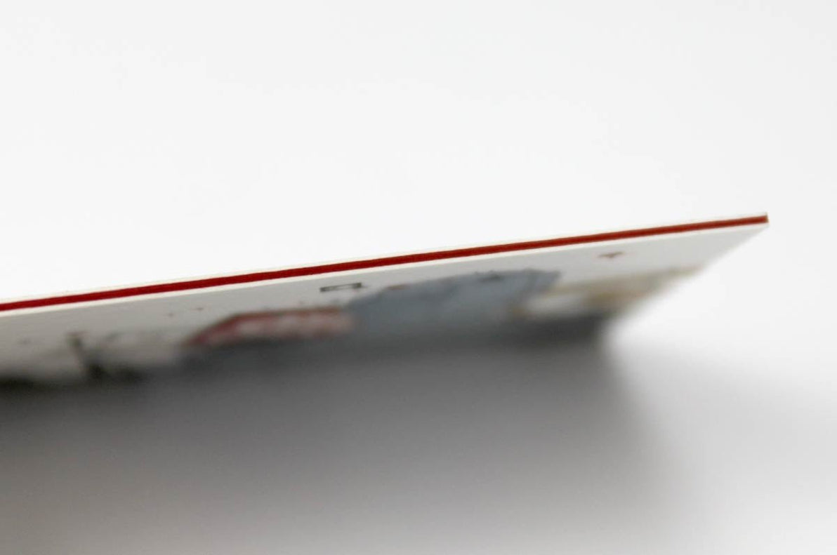 Three Layer 40pt Thick Silk Laminated Color Core Cards With Foil Stamp ...