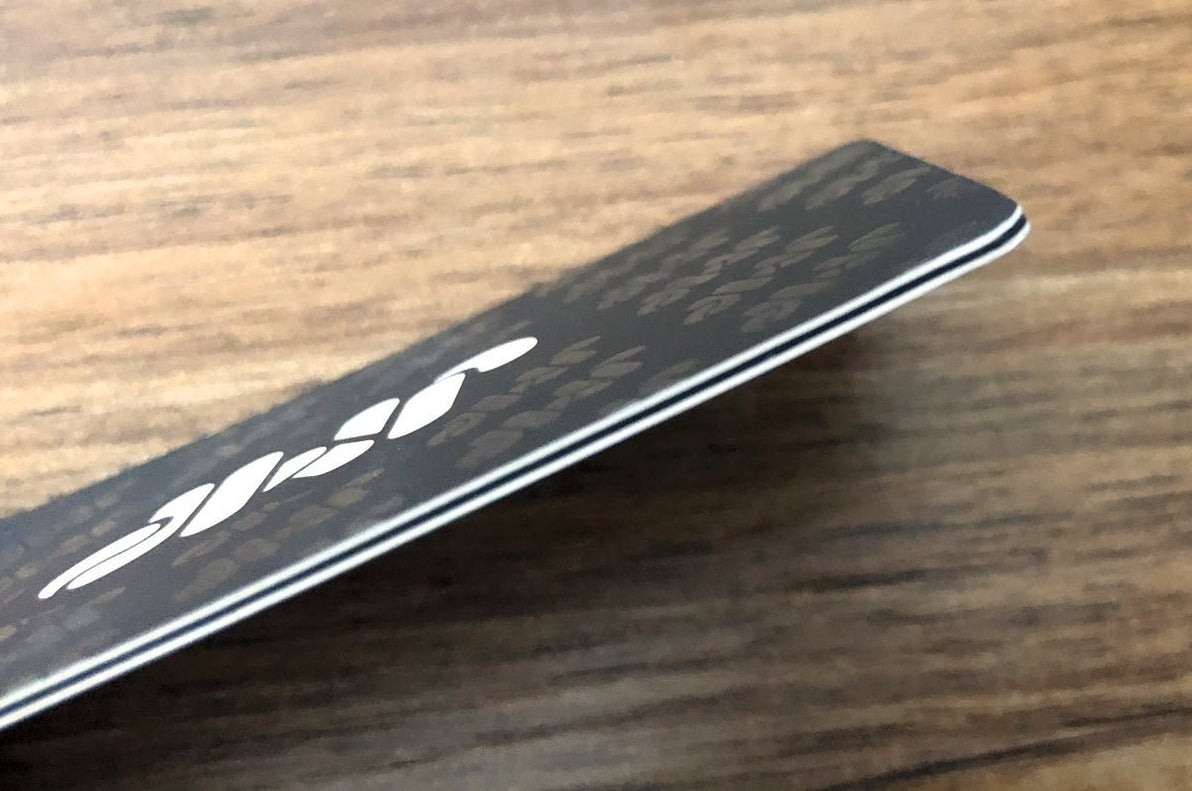 Three Layer 40pt Thick Silk Laminated Color Core Cards With Foil Stamp ...