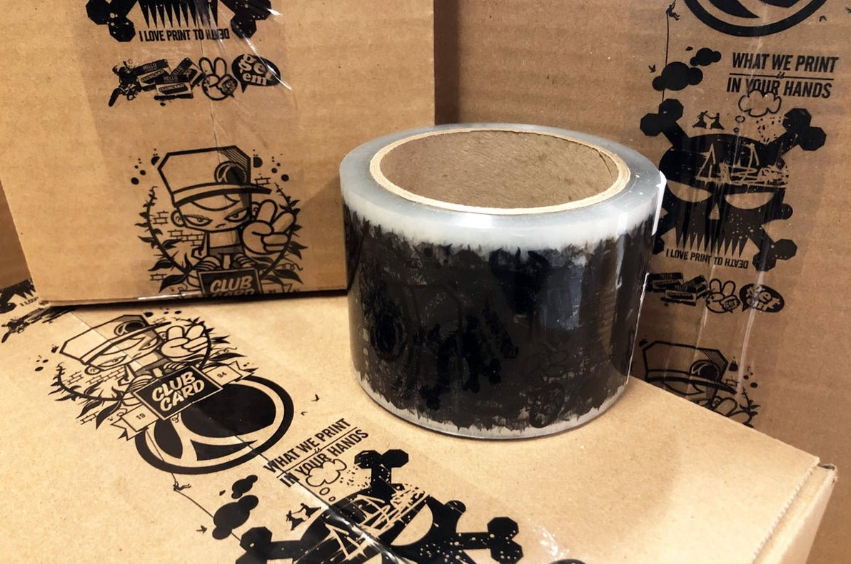 Print Your Own Packing Tape With Your Logo Or Message — Clubcard ...