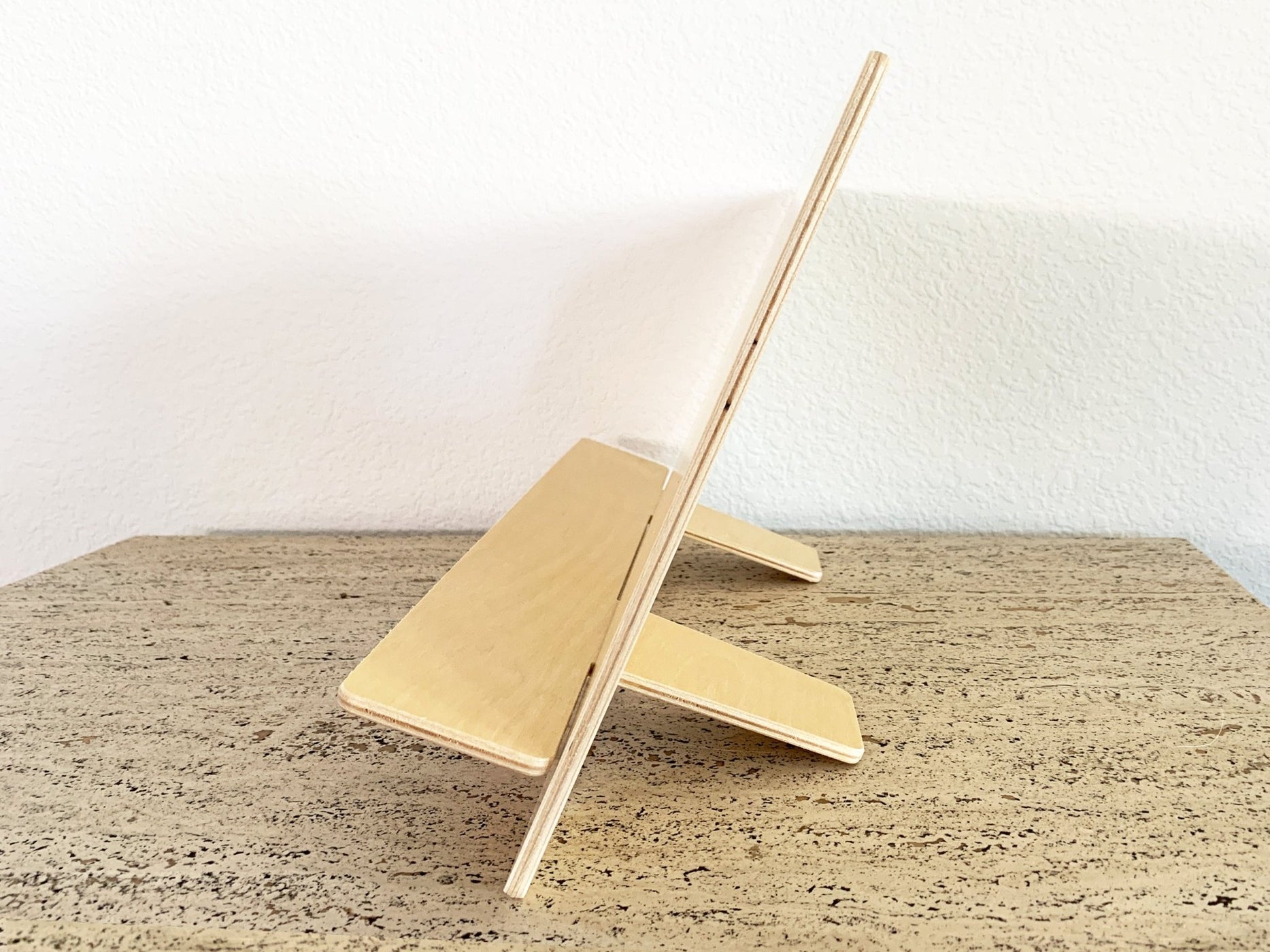 Wood Book Display Stand 18 Inch Easel Countertop Holder — Clubcard ...