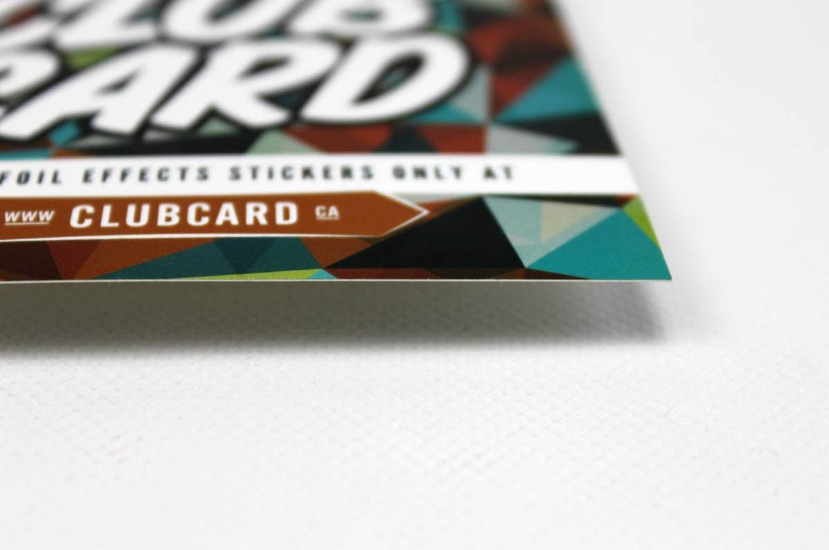 Glossy Foil Effect Stickers Printed With Unlimited Foil Colors ...