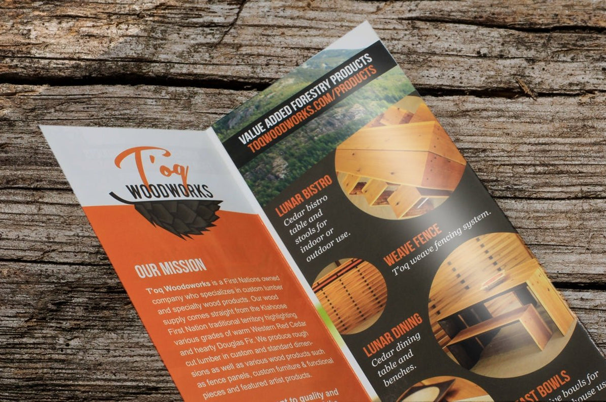 High Gloss Full Color Brochure Printing On 100lb Paper | Clubcard ...