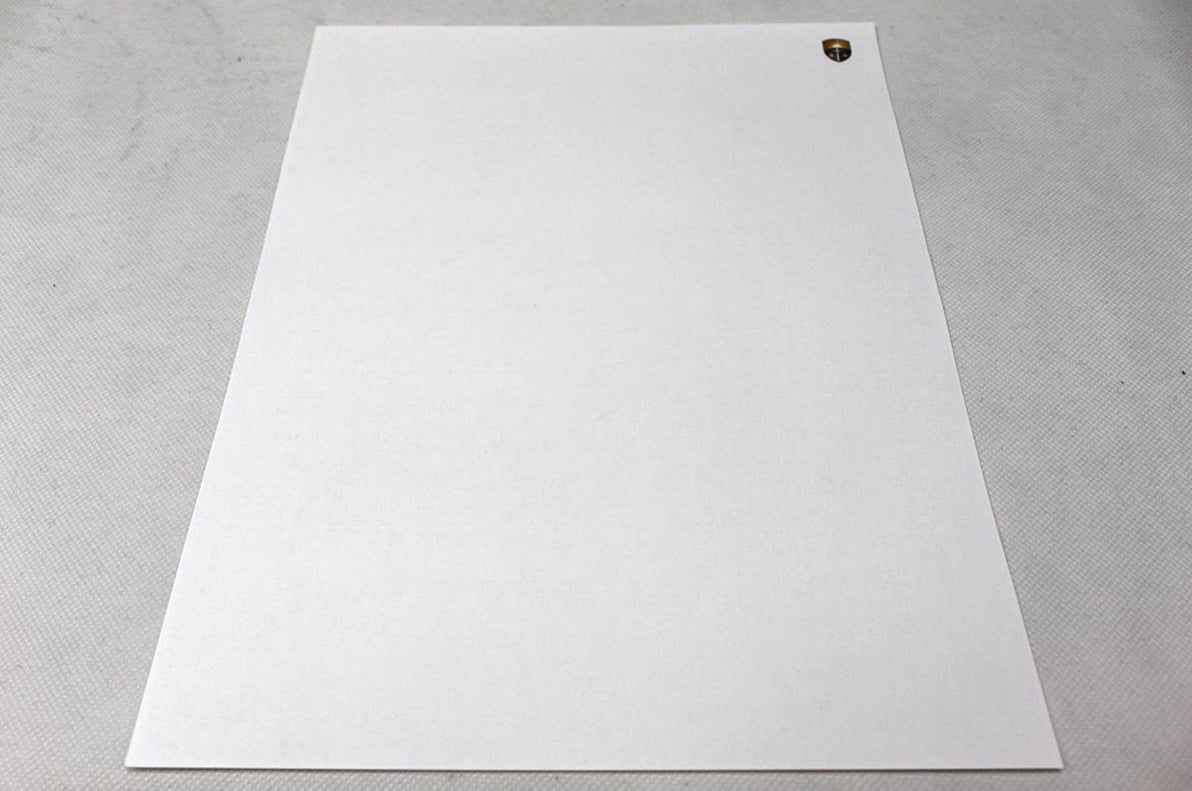 Letterhead Printing On 70lb Linen Uncoated Paper Stock | Clubcard ...