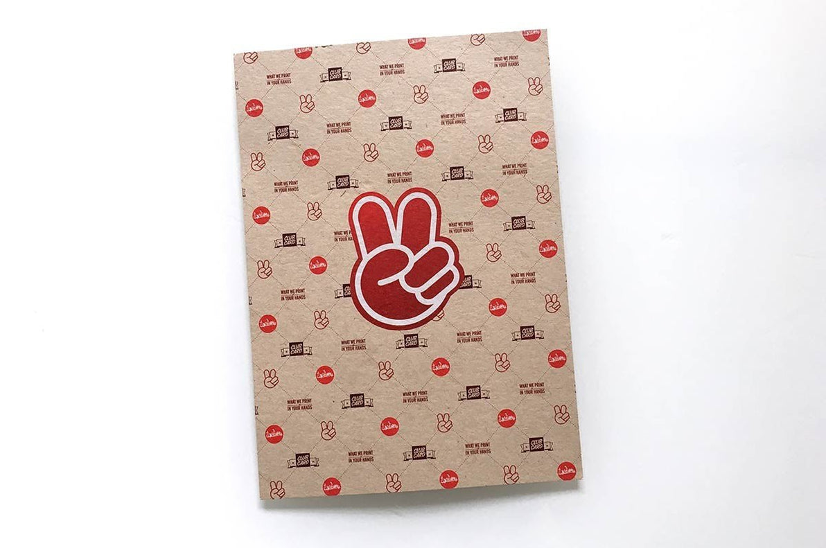 Natural Kraft Rack Card Printing In Full Color Plus White Ink ...