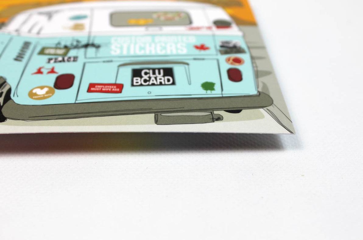 Print Large Cards On 19pt Silk Laminated Card Stock Wit UV Spot Gloss ...