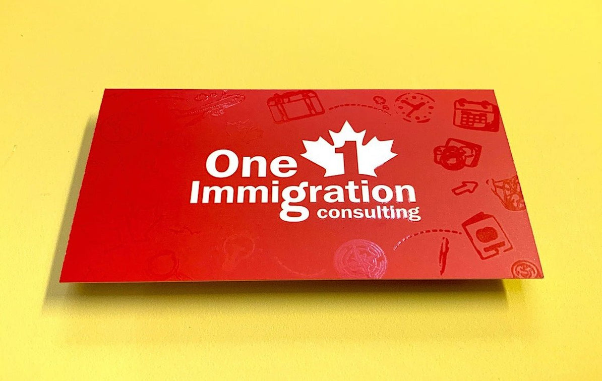 19pt Thick Silk Laminated Small Cards With Optional Spot Gloss ...