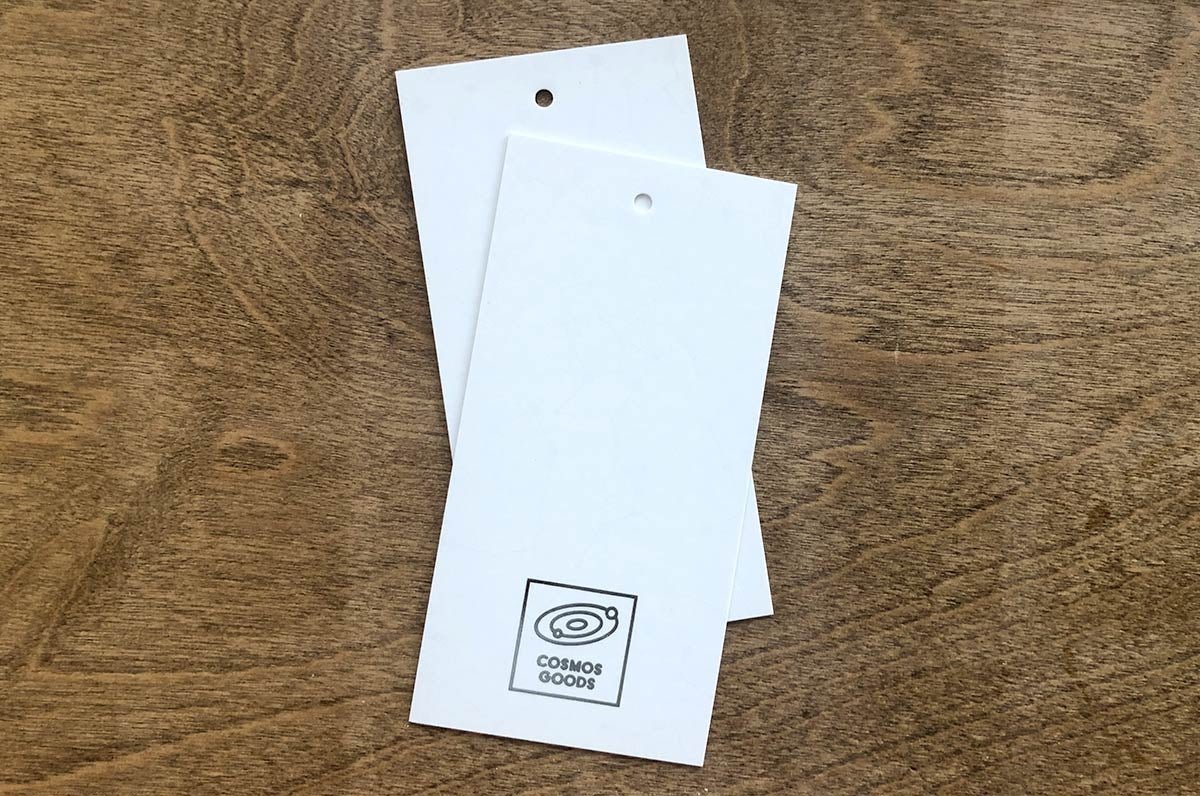 Spot Gloss Hang Tags Printed On Sturdy 16pt Coated Card Stock ...