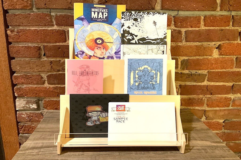 Modern Retail Card Display Racks Made In America. — Clubcard Printing USA